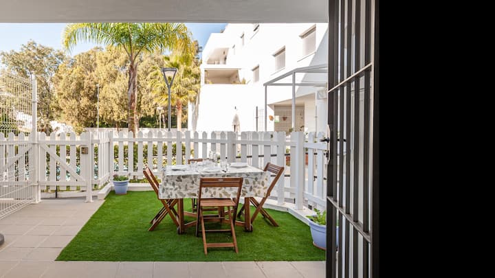 Apartamento Chorrillo Con Terraza Y Piscina - Conil de la Frontera