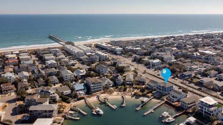 Sound Front Home Boat Slip With New Pool For 2026 - Wilmington, NC