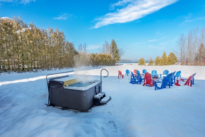 Scenic Waterfront 4br – Hot Tub/sleeps 12/bonfire - Wiarton