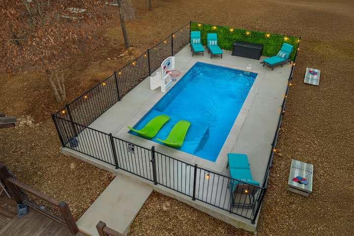 Large Family Retreat | Pool  Game Loft  Hot Tub - Oklahoma