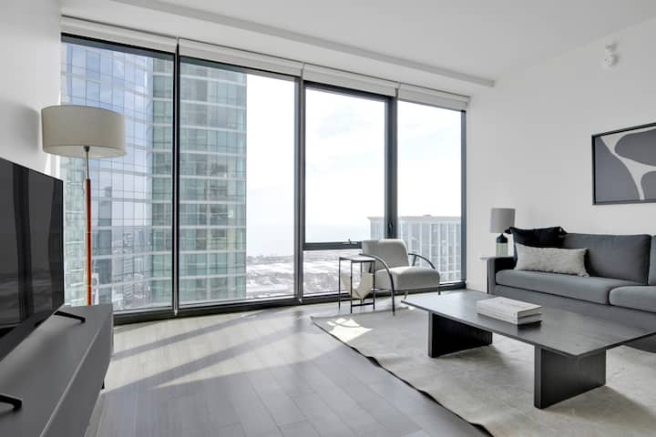 Blueground | S. Loop, Spa, Pool, Near Grant Park - 芝加哥