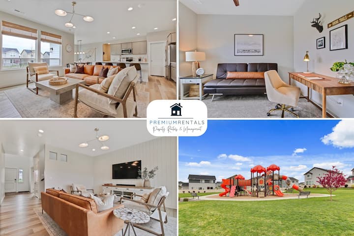 Luxurious 4-br Bungalow With Office - Park Setting - Meridian, ID
