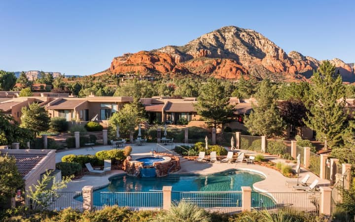 Lux 2-king Suite Luxury Townhome! Pool + Hot Tub! - Sedona, AZ