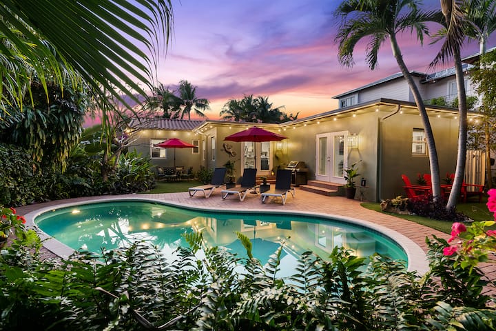 Coconut Cottage Your Tropical City Escape - Fort Lauderdale