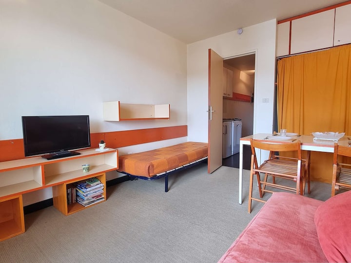 Studio Cosy Prox Pistes Commerces, Parking, Wifi - La Joue du Loup