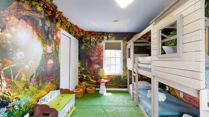 The Enchanted Cottage | Themed Bedroom | Playset - Wrightsville Beach, NC