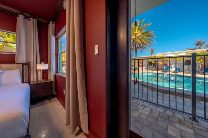 Renovated 2025 - The Burgundy Room - Clearwater Beach, FL