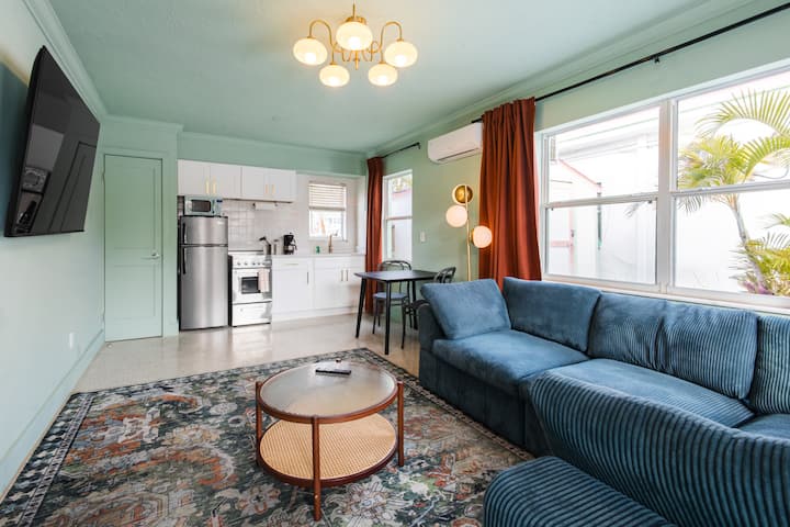 Fresh For 2025: Retro Beach Oasis With Color Pop - Clearwater Beach, FL