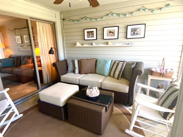 Quiet Cozy Villa Overlooking Tennis Walk To Pool - Kiawah Island, SC