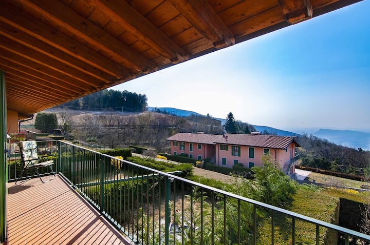 Dimora Miralago - Terrace With Panoramic Lake View - San Zeno di Montagna