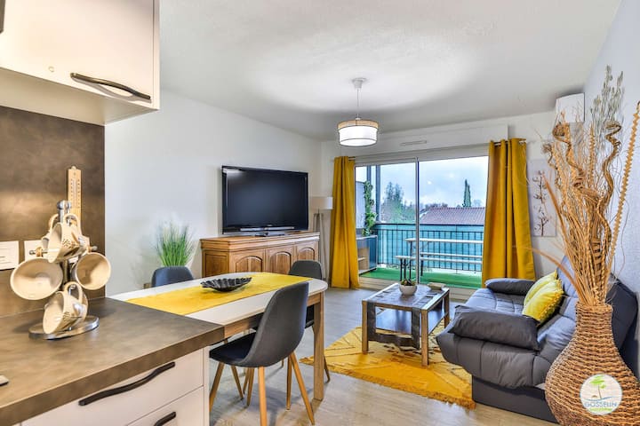 Parentis En Born Appartement Avec Balcon Pour 4 Pe - Parentis-en-Born
