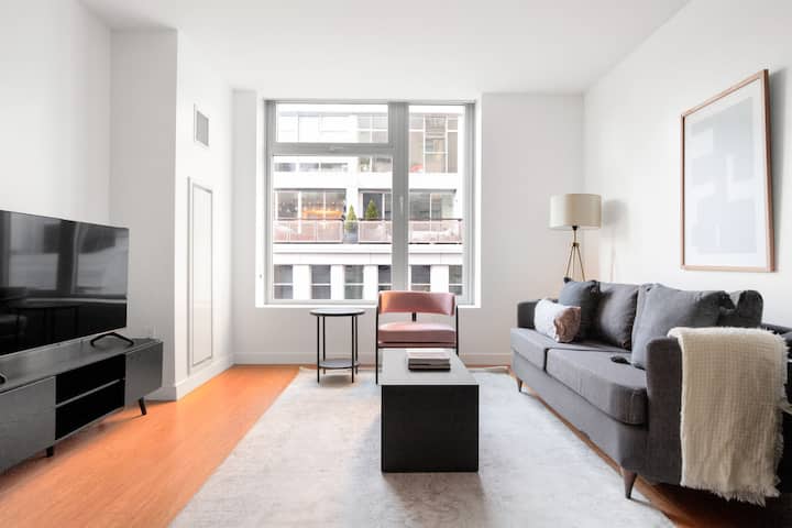 Blueground | Downtown, Gym & W/d, Nr Sth Station - North End - Boston