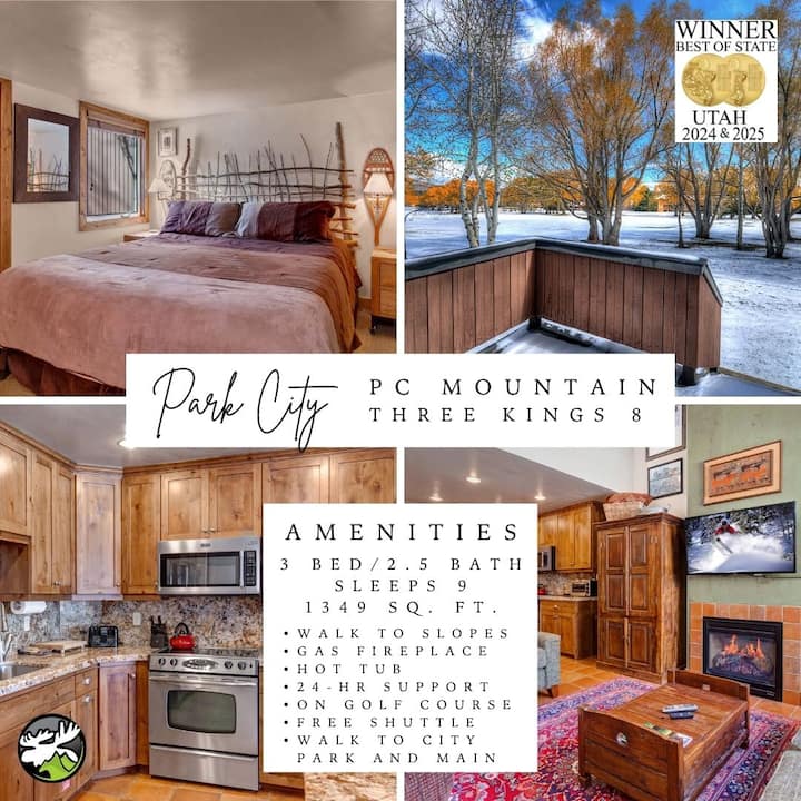 Moose Mgmt – Ski Out Property W/hot Tub – Sleeps 9 - Park City, UT