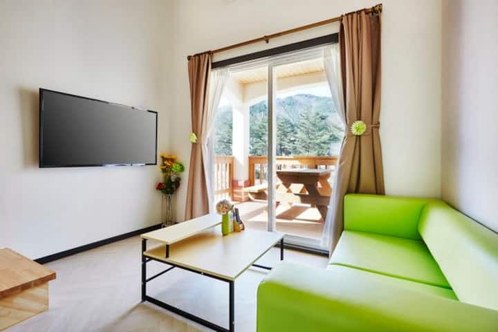 바베큐 가능한 복층 객실, B103(개별테라스바비큐) - Gangneung-si