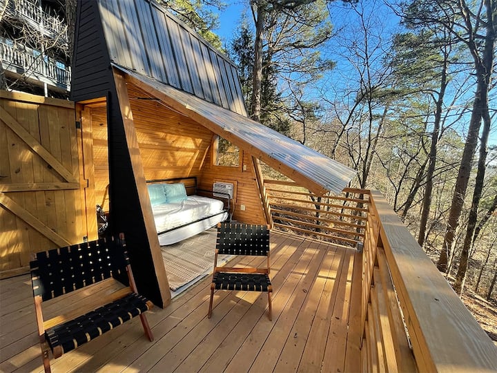 Loblolly Pines #3 Adventure Aframe - Eureka Springs, AR