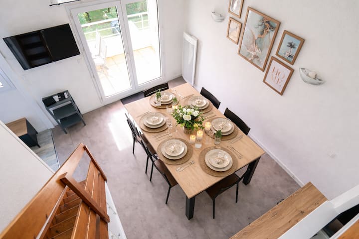 Charmant Duplex Avec Piscine Proche De La Plage De - Les Sables-d'Olonne