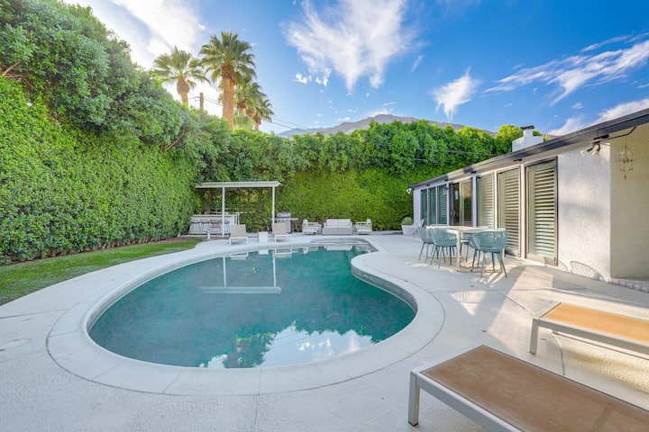 1 Mi To Dtwn Palm Springs: Home W/ Fire Pit! - Palm Springs, CA