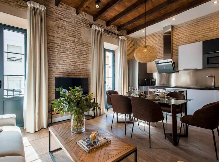 La Sillería De Triana. Dúplex Con Jacuzzi En Terraza Privada By Magno Apartments - Séville