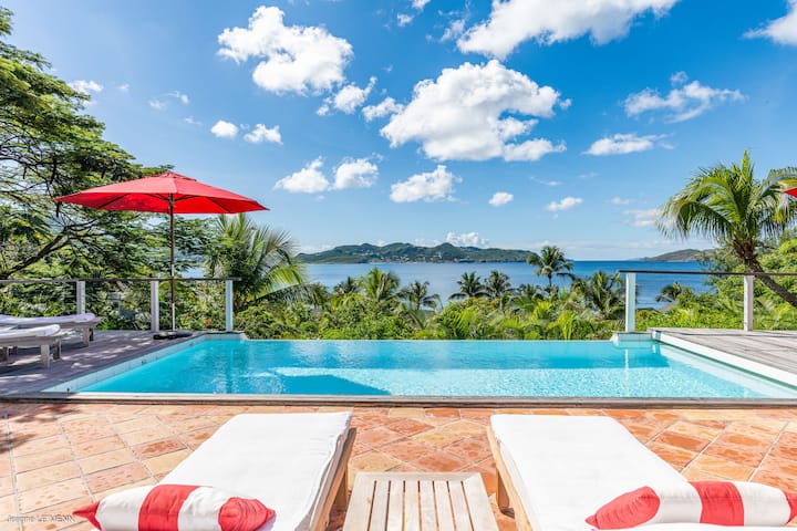 Villa Alizée D'eden | Pointe Milou, St-barths - Saint Barthélemy
