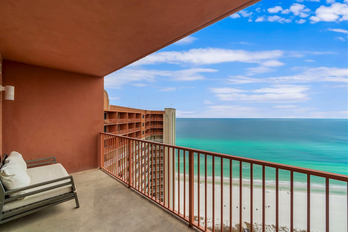 Oceanfront PCB Resort Condo w/ Balcony + Views! - Airbnb