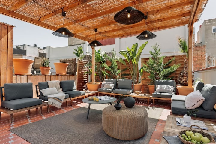 Sanur - 2 Bedrooms In Gràcia - Barcelone