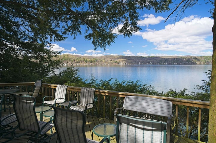 Two Direct Otsego Lakefront Homes ~ Sleeps 14! - Cooperstown, NY