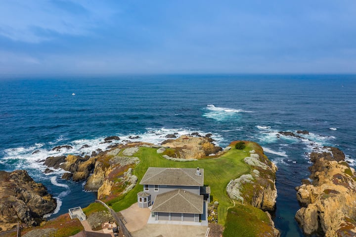 New  Rental Breakers Point  On A Private Peninsula - Fort Bragg, CA