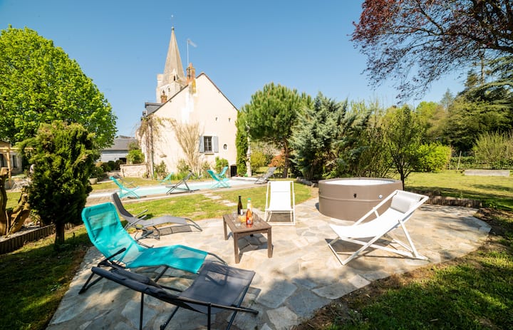 Fabuleuse Maison   4/ 15 Pers Piscine Grand Parc - Tours