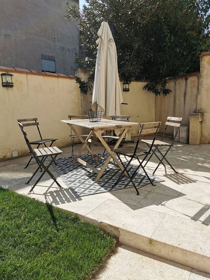 Agréable Maison Avec Jardin Et Parking - Avignon