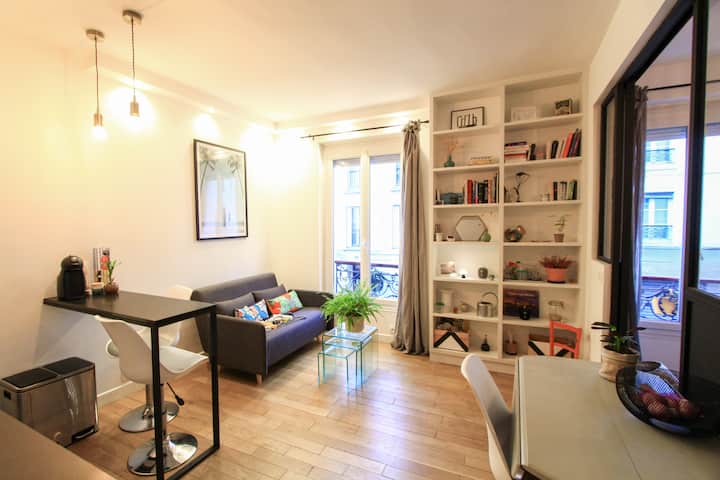 28m² Avec Wifi Proche Du Parc Des Buttes Chaumont - Paris