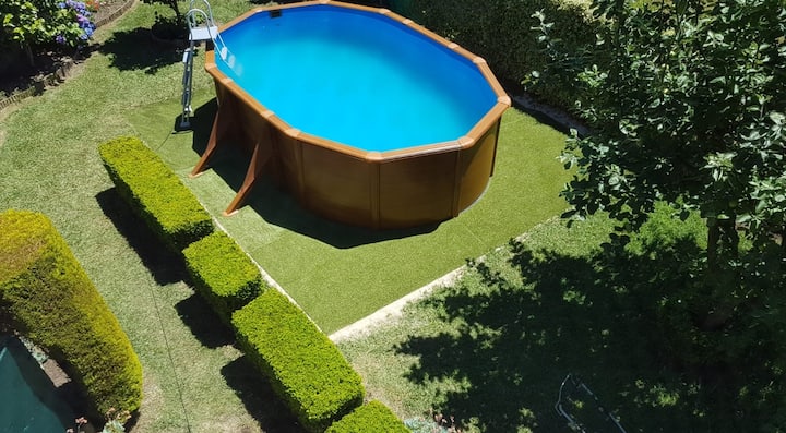 Maison Spacieuse à Carballedo Avec Piscine Privée - Pontevedra