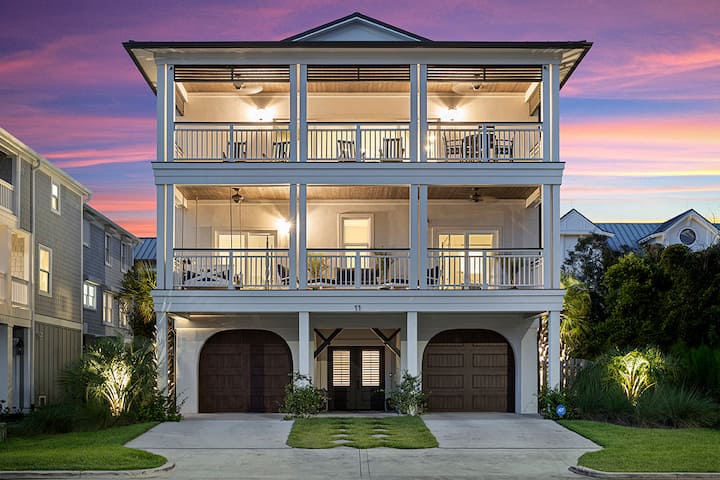 Luxurious 5br/5.5bath Wrightsville Beach Home - Wrightsville Beach, NC