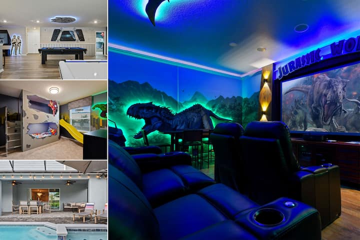 Resort Amenities/themed/ Movie&game Room (3545ld) - Davenport, FL