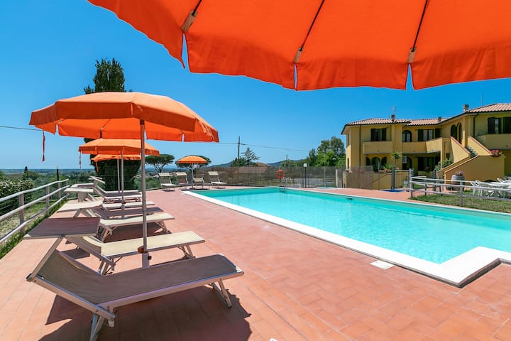 Apartamento Monolocale Frantoio Con Terraza - Campiglia Marittima