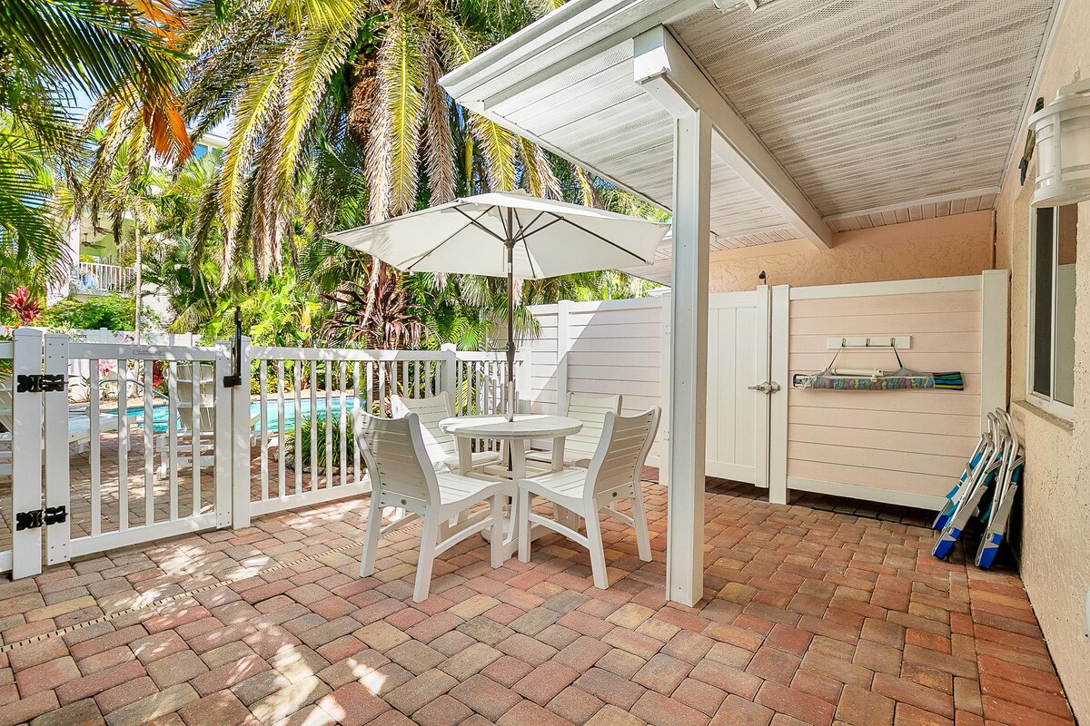 Bungalow de plage confortable | À quelques pas du golfe | Pat privé ...