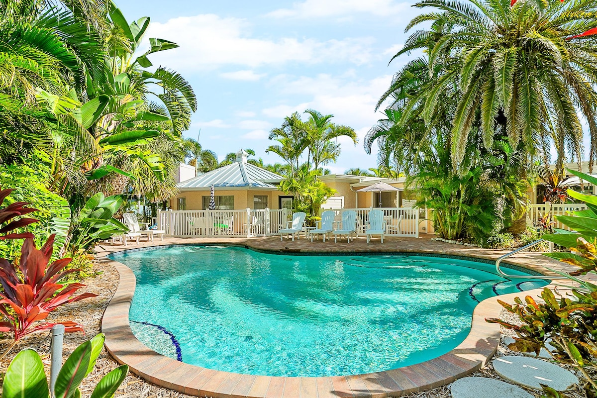 Bungalow de plage confortable | À quelques pas du golfe | Pat privé ...