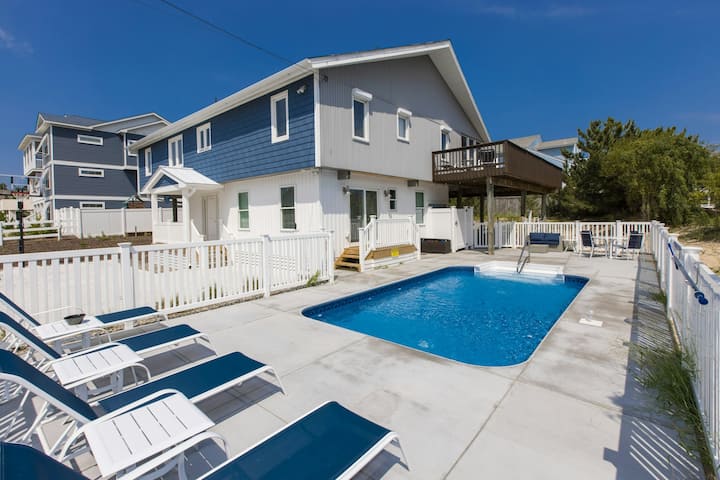 Oceanside Beach House W/game Room, Pool & W/d - 維吉尼亞海灘
