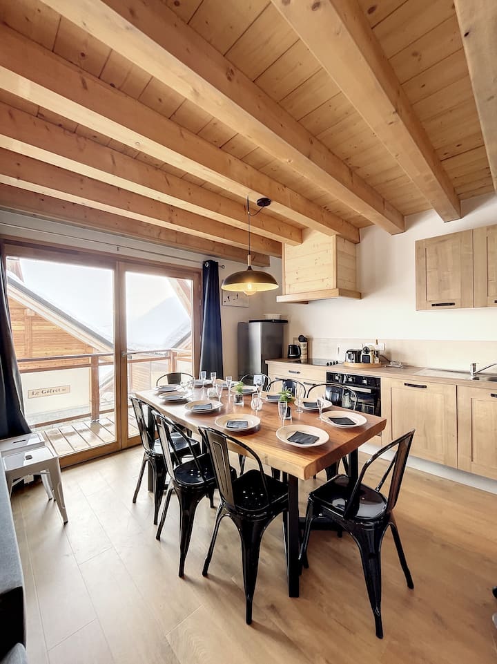 Le Charbonnel - Chalet 4 - Skis Aux Pieds - Fontcouverte-la-Toussuire