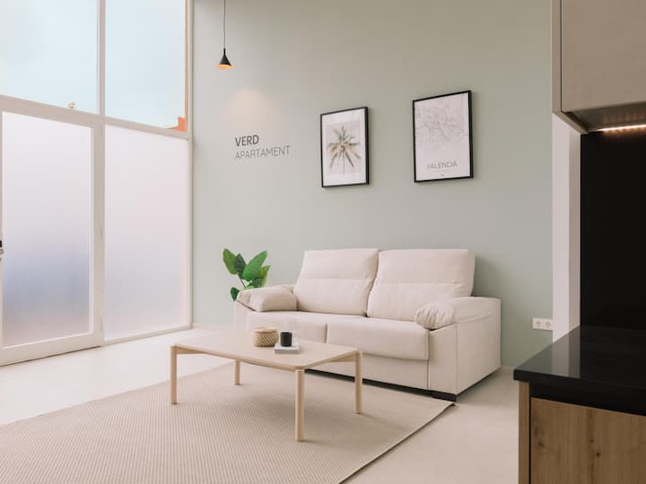 Design Apartment - Verd - Apt. B - Moncada