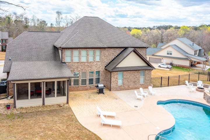 Reduced Rates|luxurious 6br|private Pool|mcdonough - McDonough, GA