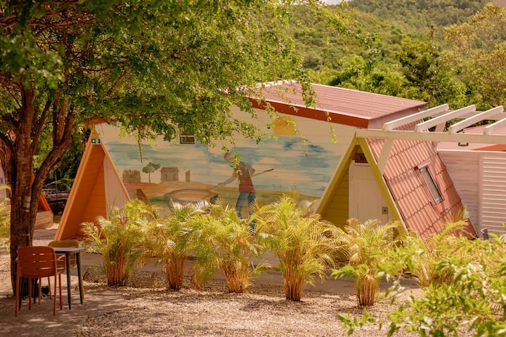 Tipi 8 Flanbwayan - Domaine De Meilly - Marie-Galante