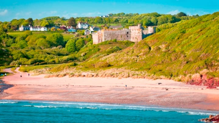 Manorbier Castle Inn - Sunset Room - Manorbier