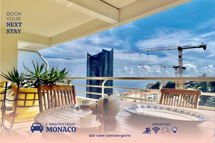 2 Pièces Dans Résidence De  Luxe  Bordure Monaco - Beausoleil