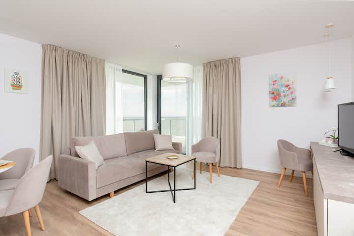 78 M² Apartament ∙ 2 Sypialnie ∙ 6 Gości - Mielno