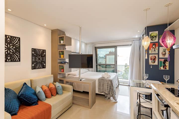 Sa1314 - Charmoso! Varanda E Linda Vista Da Cidade - Curitiba