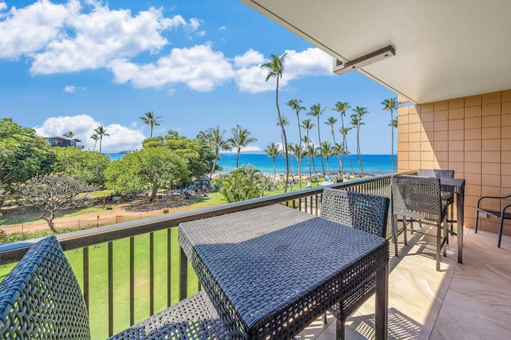 Ideal 2br Oceanfront 2nd-floor | Elevator - Wailea Beach