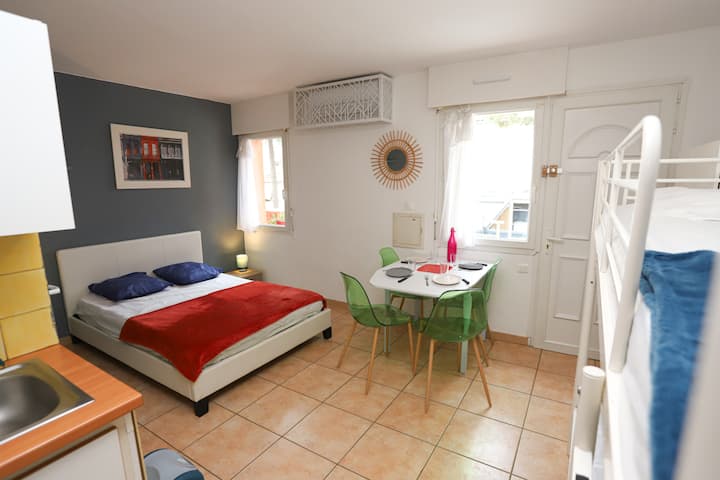 Grand Studio 3 à 50m De La Plage Cœur D'argeles - Collioure