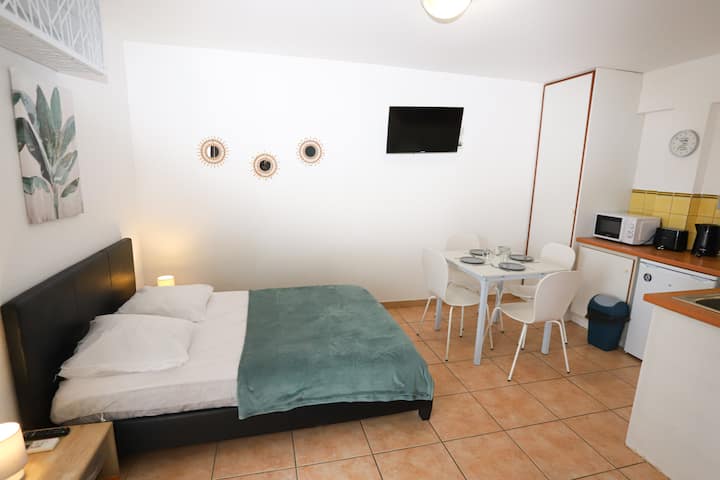 Grand Studio 5 Pour 2 à 4 Pers ! 50m De La Plage! - Argelès-sur-Mer