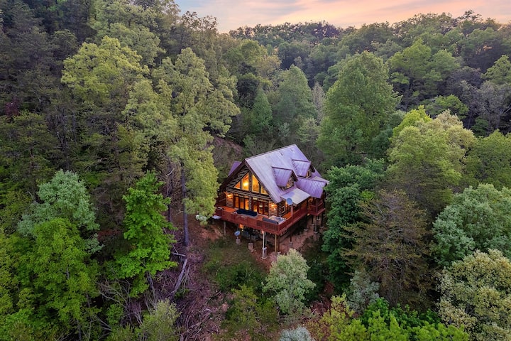 Secluded|5 Min To Twn|game Rm|kid-friendly Escape - Pigeon Forge