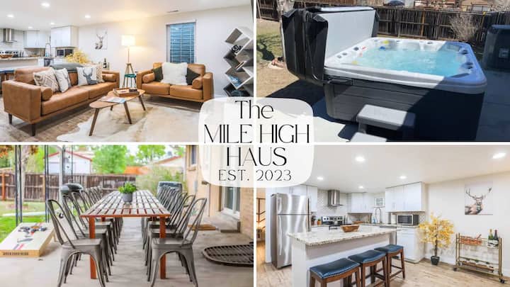 Mile-high Modern Haus | Hot Tub | Fenced In Yard - Denver, CO